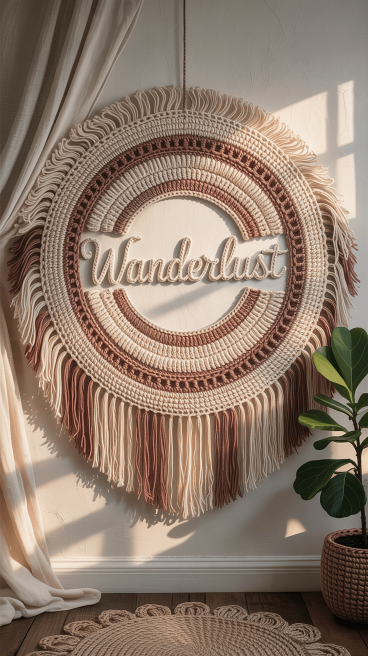 15 Stunning Crochet Wall Decor Ideas to Transform Your Home Easily