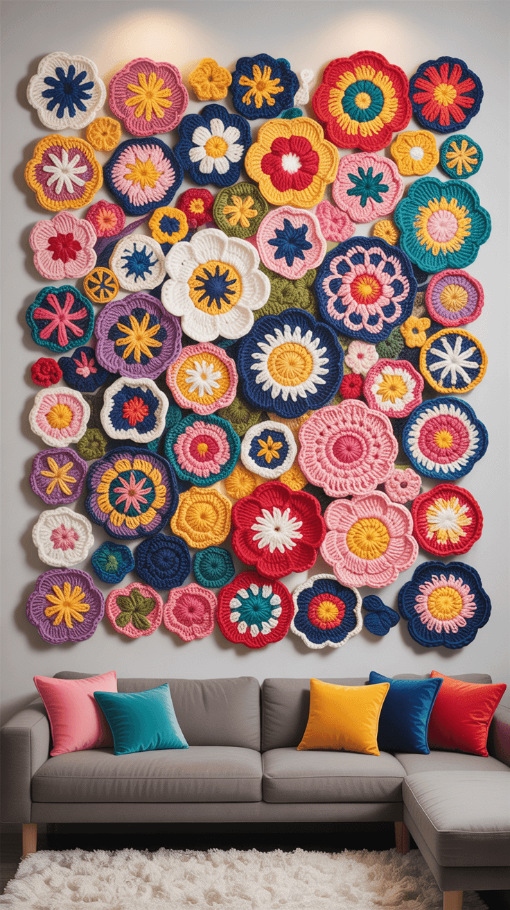 15 Stunning Crochet Wall Decor Ideas to Transform Your Home Easily