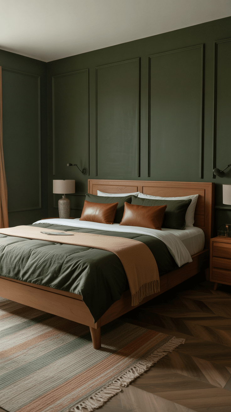 15 Stunning Green Master Bedroom Decor Ideas for a Calm, Stylish Retreat