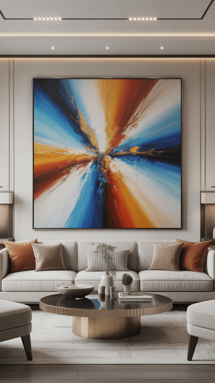 15 Stunning Large Wall Decor Ideas for Your Living Room Makeover