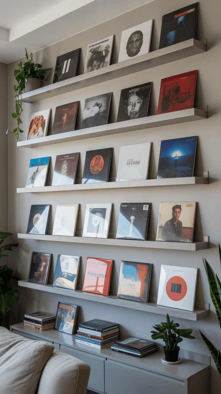 15 Creative Album Cover Wall Decor Ideas to Transform Your Space