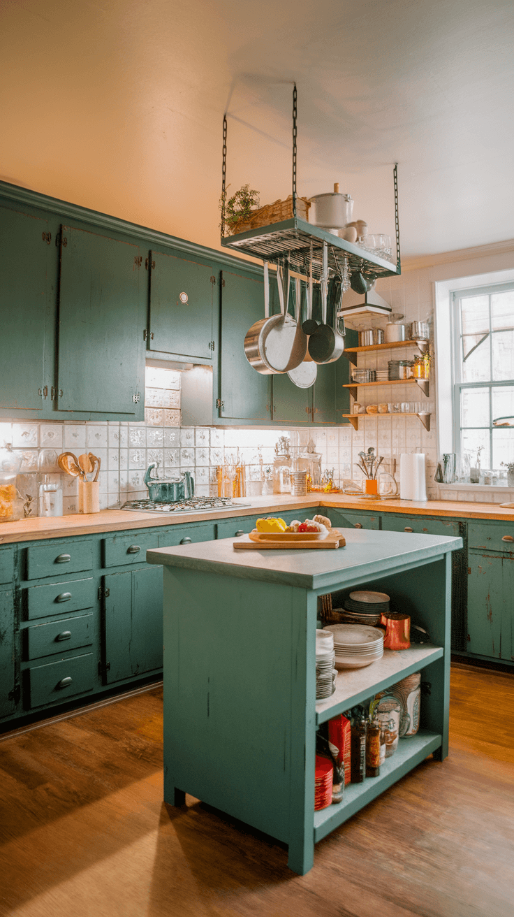 15 Stunning Forest Green Kitchen Ideas for Stylish Home Inspiration
