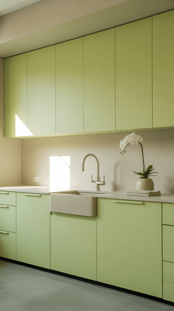 15 Beautiful Light Green Kitchen Ideas and Stylish Color Combos