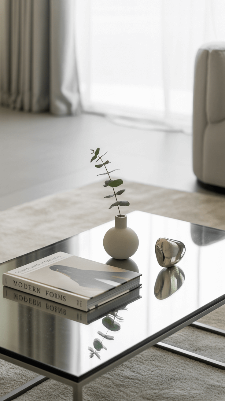 15 Glass Coffee Table Decor Ideas: Your Guide to a Stunning Centerpiece
