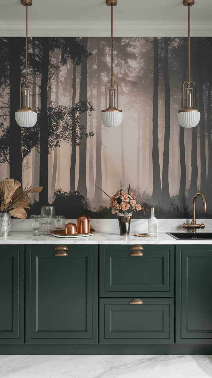 15 Stunning Forest Green Kitchen Ideas for Stylish Home Inspiration