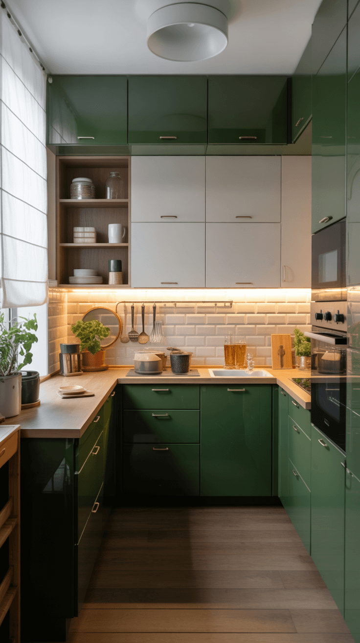 15 Stunning Dark Green Kitchen Ideas to Transform Your Space