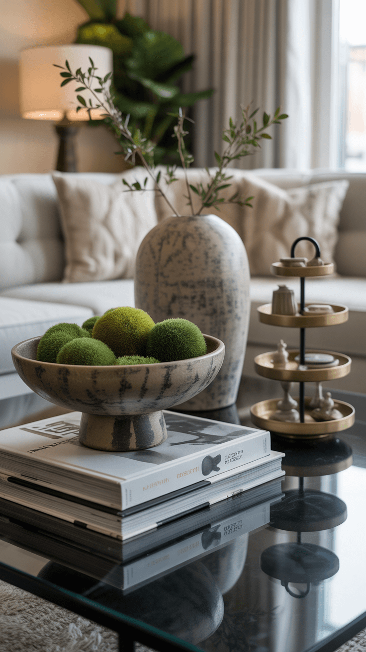 15 Glass Coffee Table Decor Ideas: Your Guide to a Stunning Centerpiece