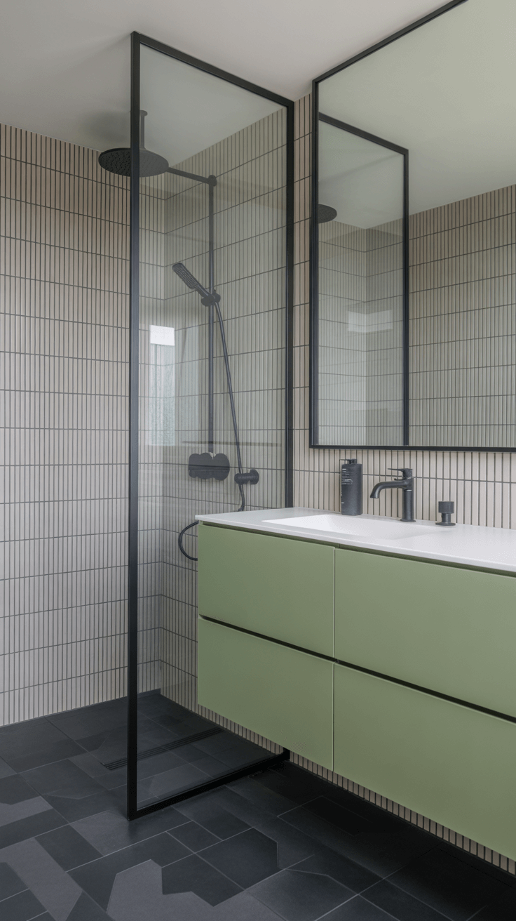 15 Light Green Bathroom Ideas That Are an Absolute Vibe (No Avocado ...