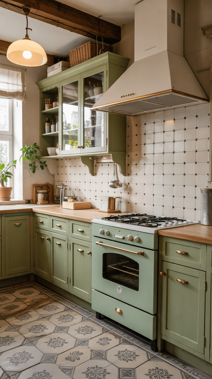 15 Stunning Green and Gold Kitchen Ideas for Elegant Homes