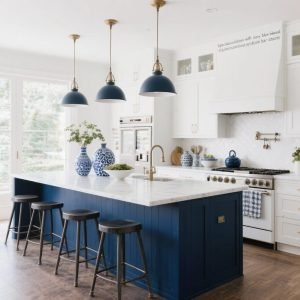 15 Stunning Blue and White Kitchen Ideas for a Fresh Modern Look
