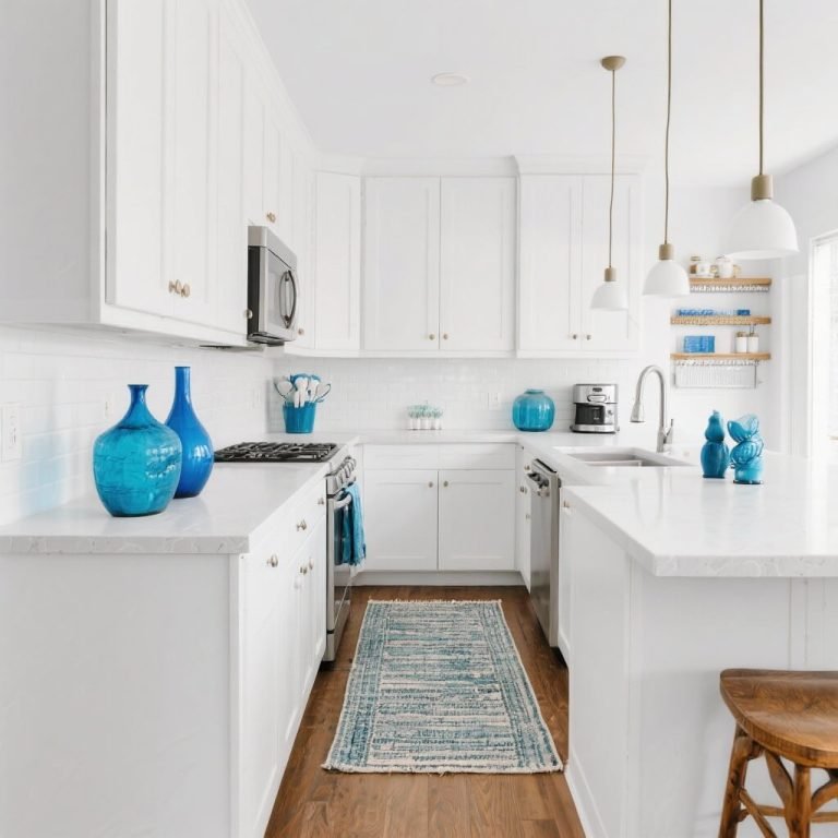 15 Stunning Blue and White Kitchen Ideas for a Fresh Modern Look
