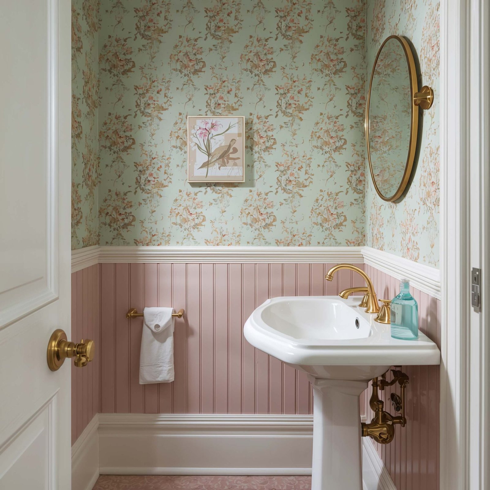 15 Stunning Small Bathroom Wallpaper Ideas for Stylish Spaces