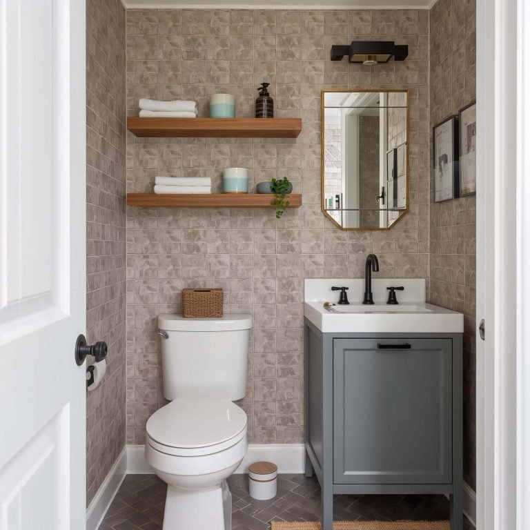 15 Stunning Small Bathroom Wallpaper Ideas for Stylish Spaces
