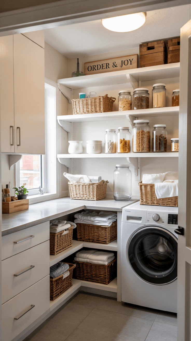 15 Brilliant Pantry Laundry Room Combo Ideas for Small Spaces