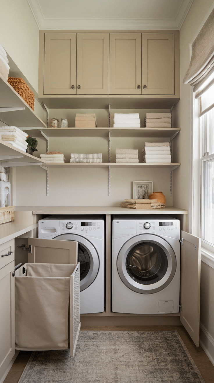 15 Brilliant Small Laundry Room Makeover Storage Ideas That Inspire